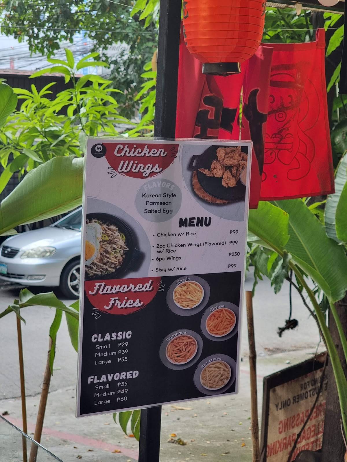 Menu at Manhattan Cafe, Pasig