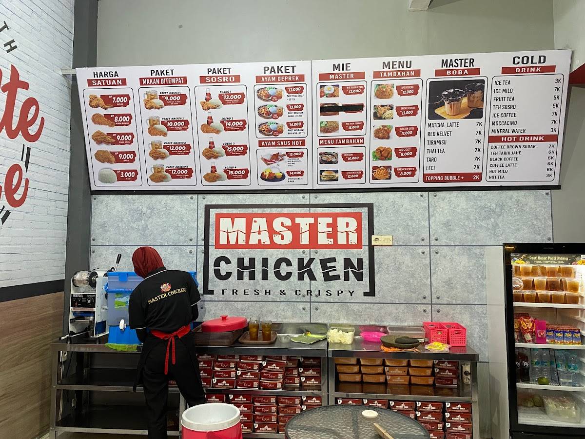 Menu at MASTER CHICKEN WARUJAYENG restaurant, Warujayeng