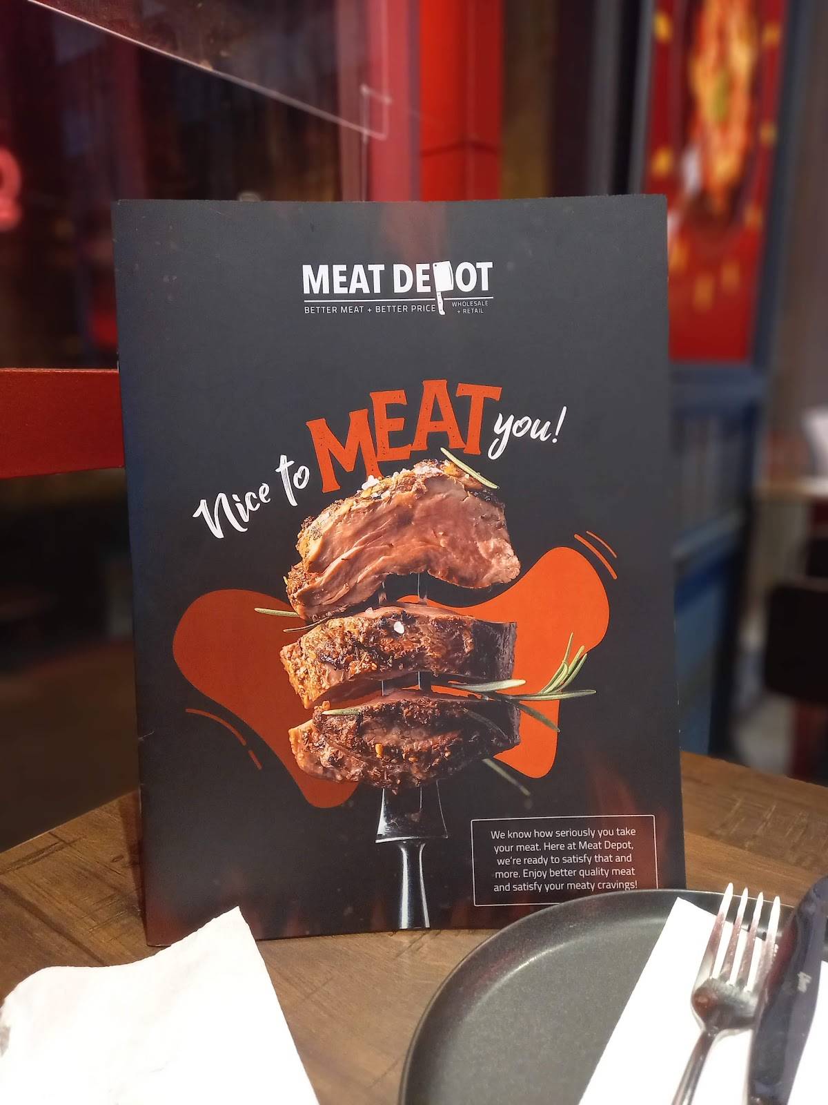 Menu at Meat Depot - Paseo de Magallanes restaurant, Makati