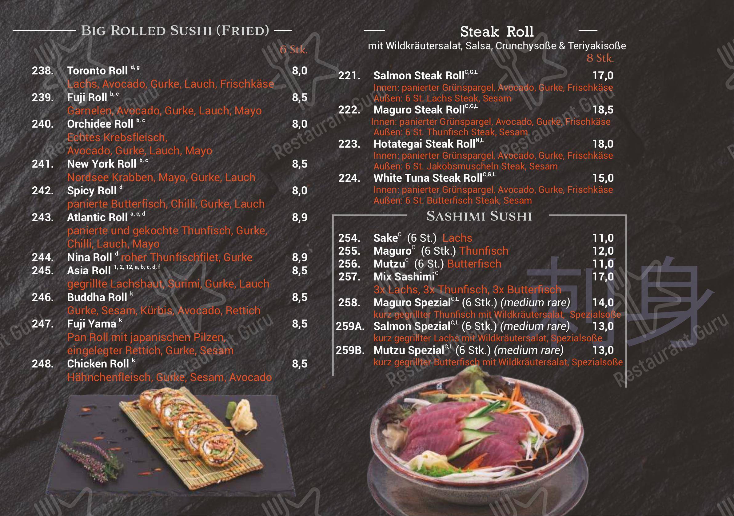 Speisekarte von Miss Hoi An – Asian Restaurant, Landau an der Isar