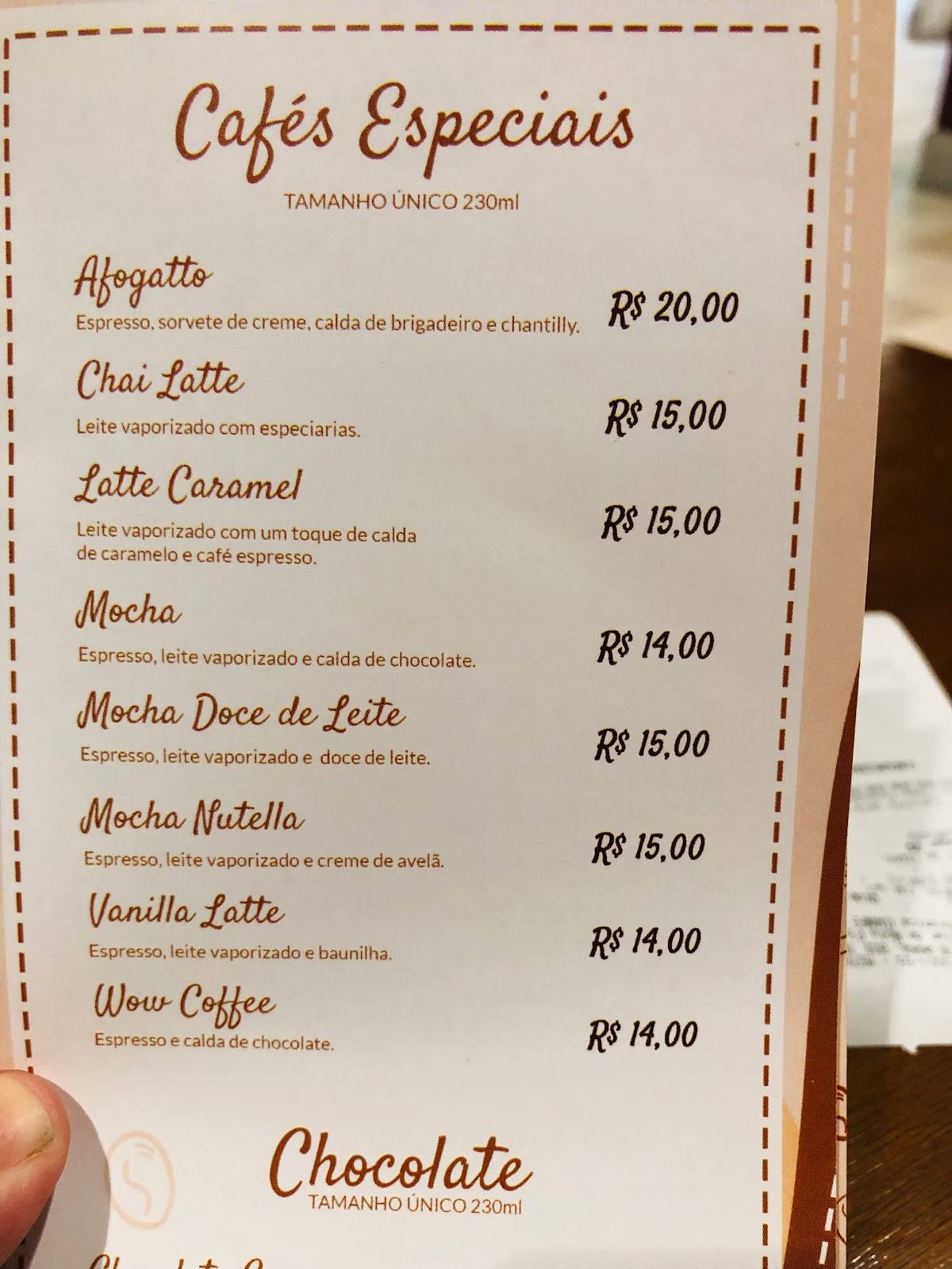 Menu em Moça Doce Café, Curitiba, Jockey Plaza Shopping - L1 - R ...