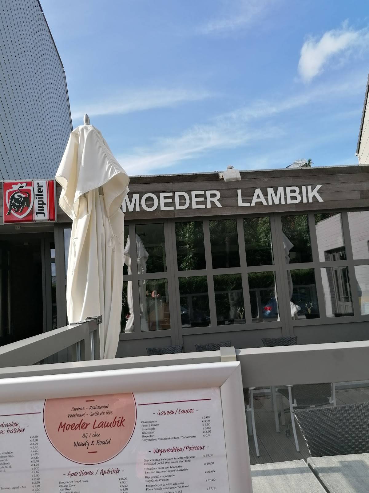 Menu au Moeder Lambik, Bredene, Kapelstraat 165