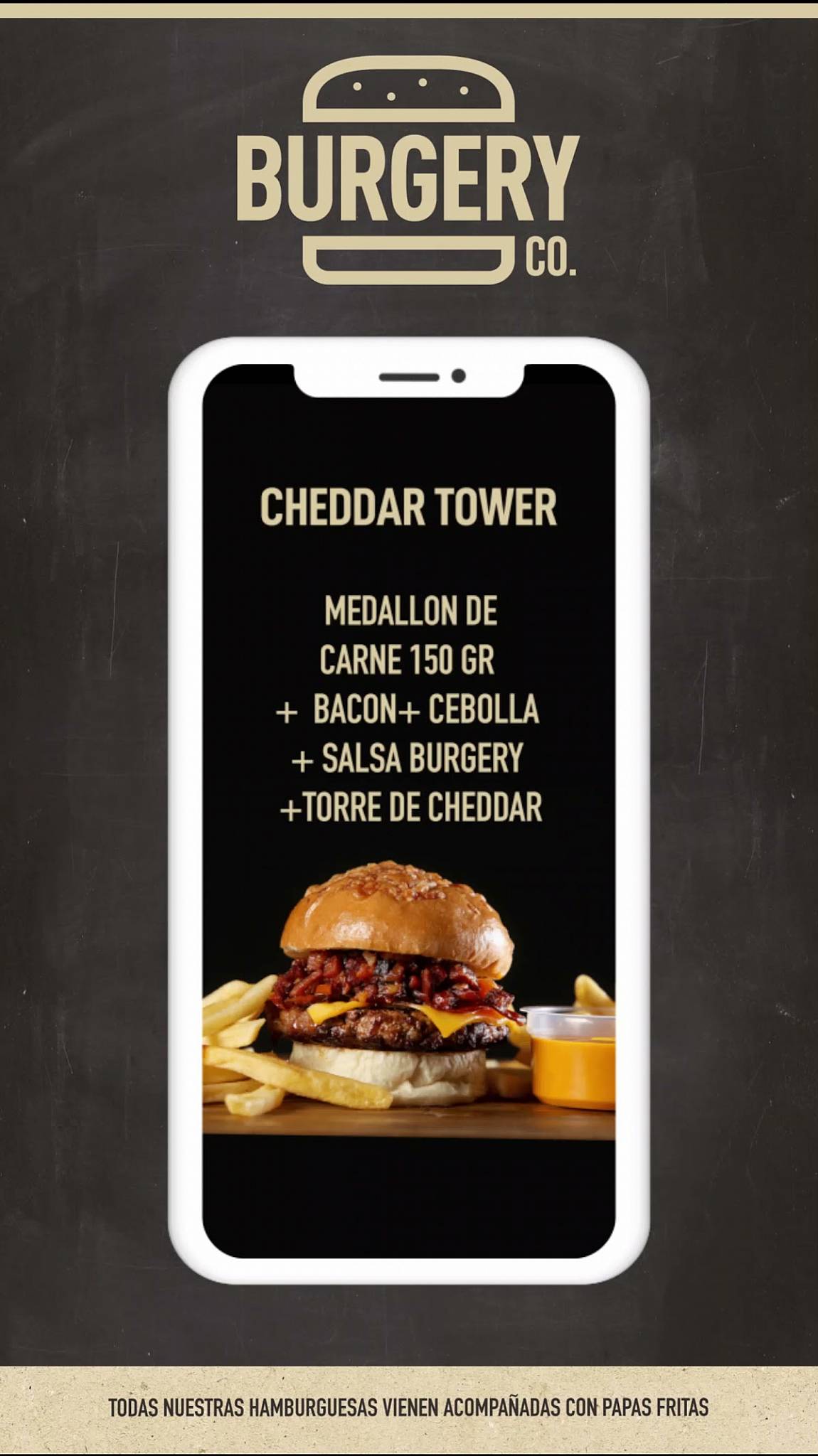 Carta del restaurante Burgery, Monte Grande