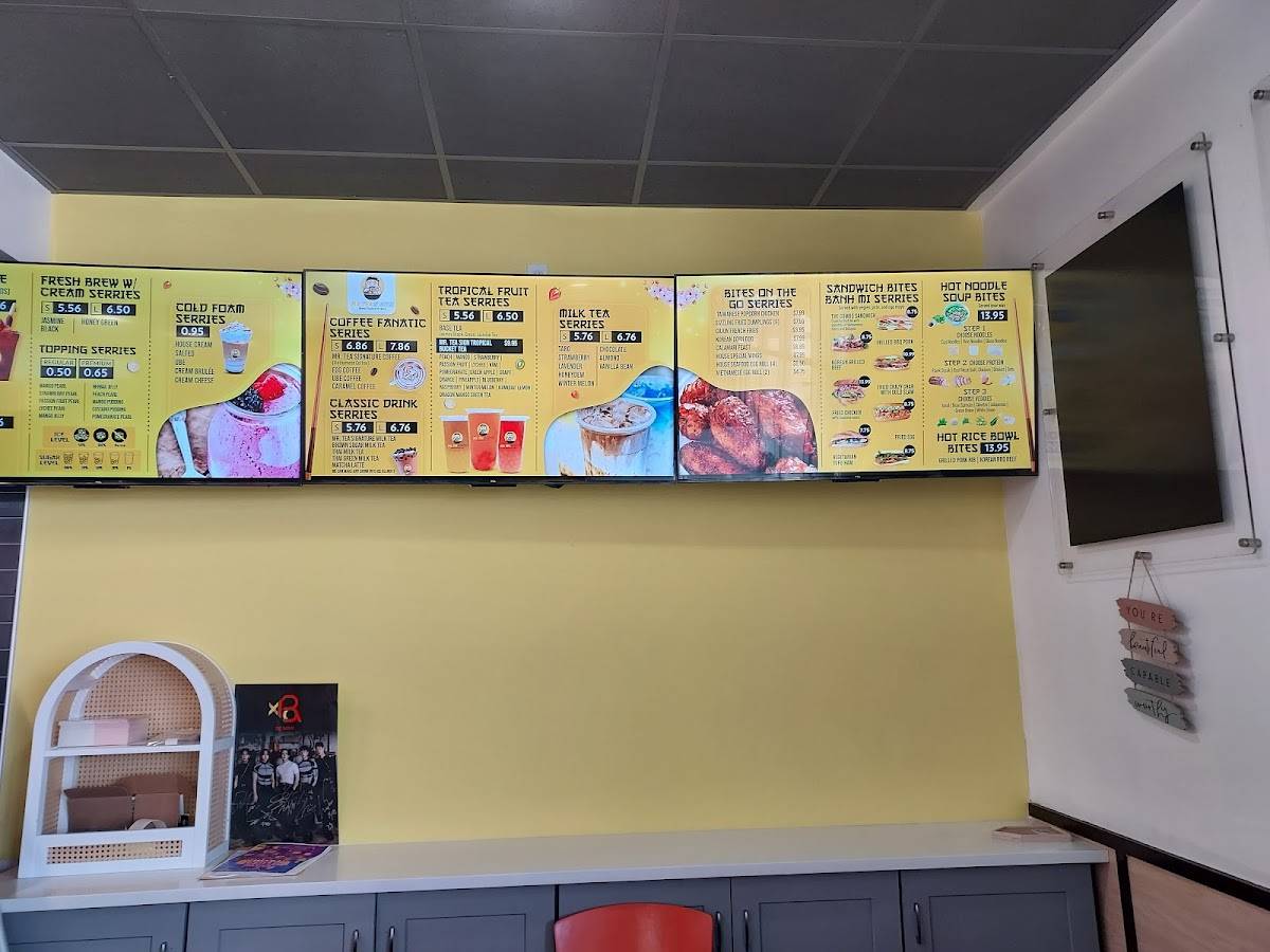 Menu at Mr.Tea N Bites restaurant, Montgomery