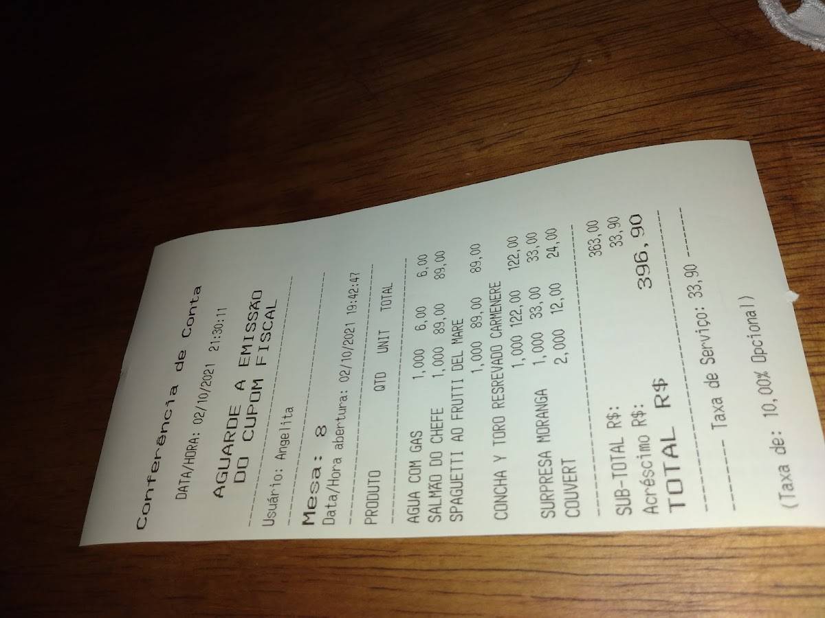 Menu em Moranga Bistrô restaurante, Fortaleza