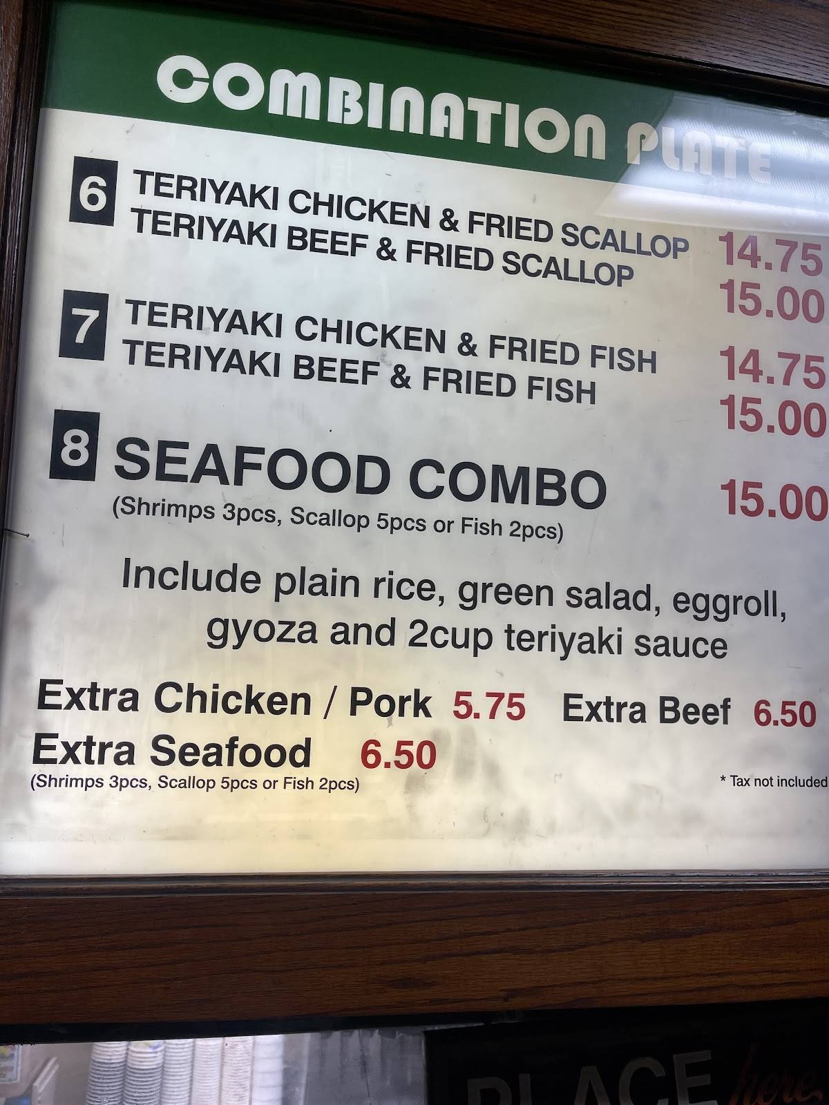 Menu at Mos 2 restaurant, Santa Ana, 221 S Grand Ave