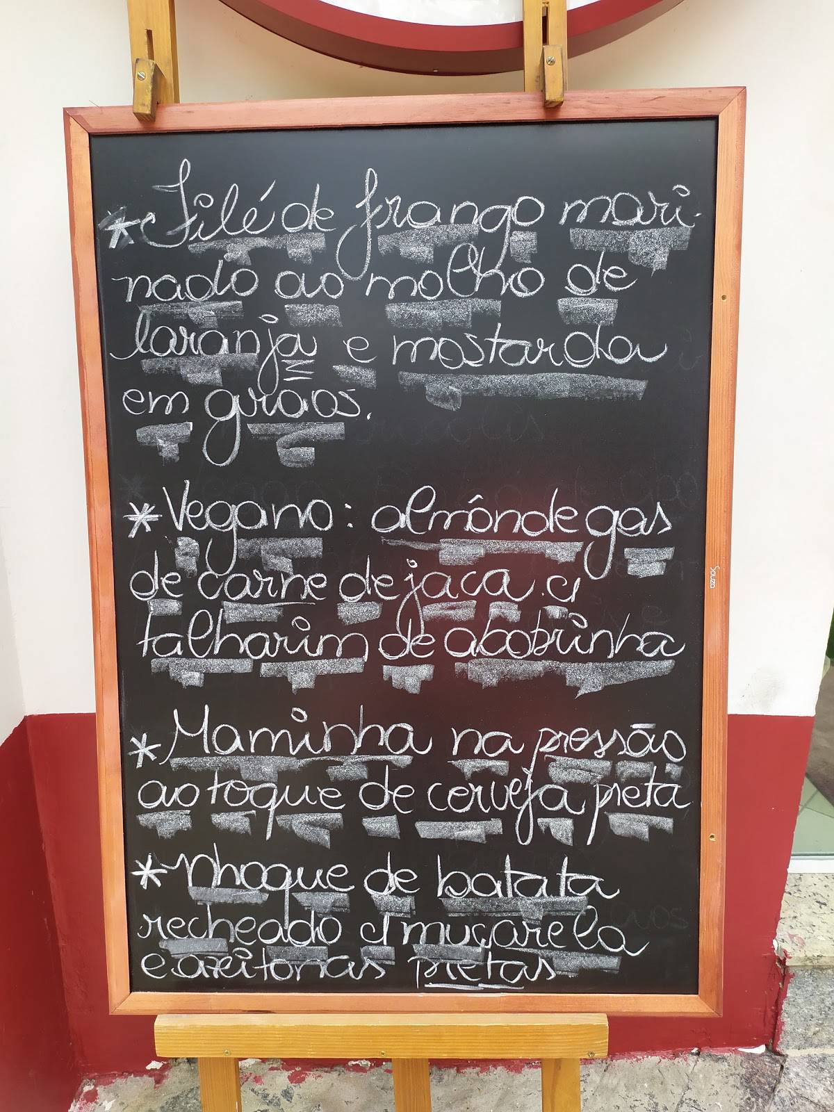 Menu em Mosteiro Restaurante, São Paulo, Praça Gen. Gentil Falcão