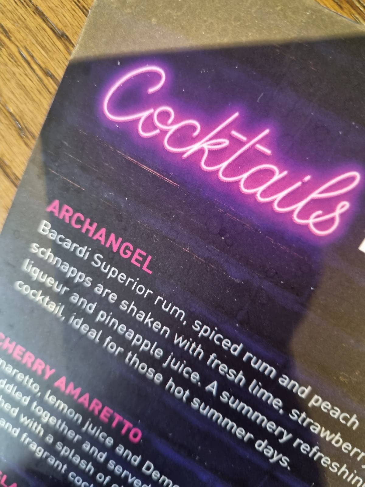 Menu at Murphys Bar & Restaurant, Downpatrick