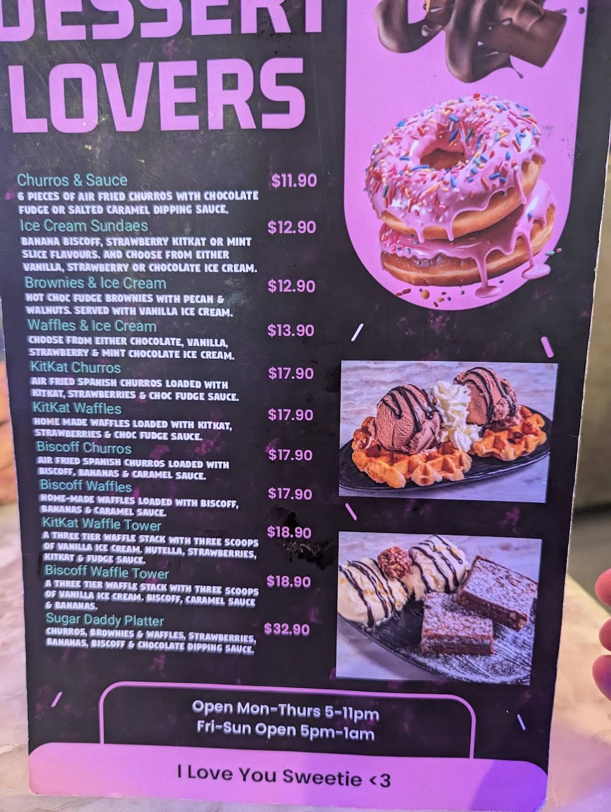 Menu at My Grill Friend - Restaurant & Diner, Morley