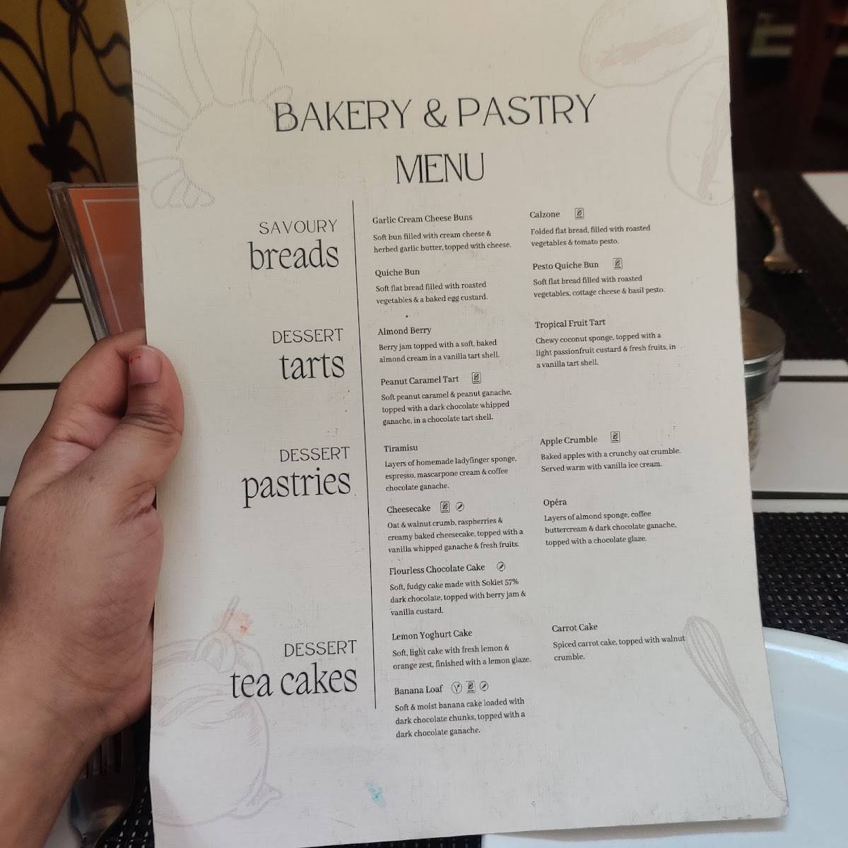 Menu at The Old House, Mysuru, 451