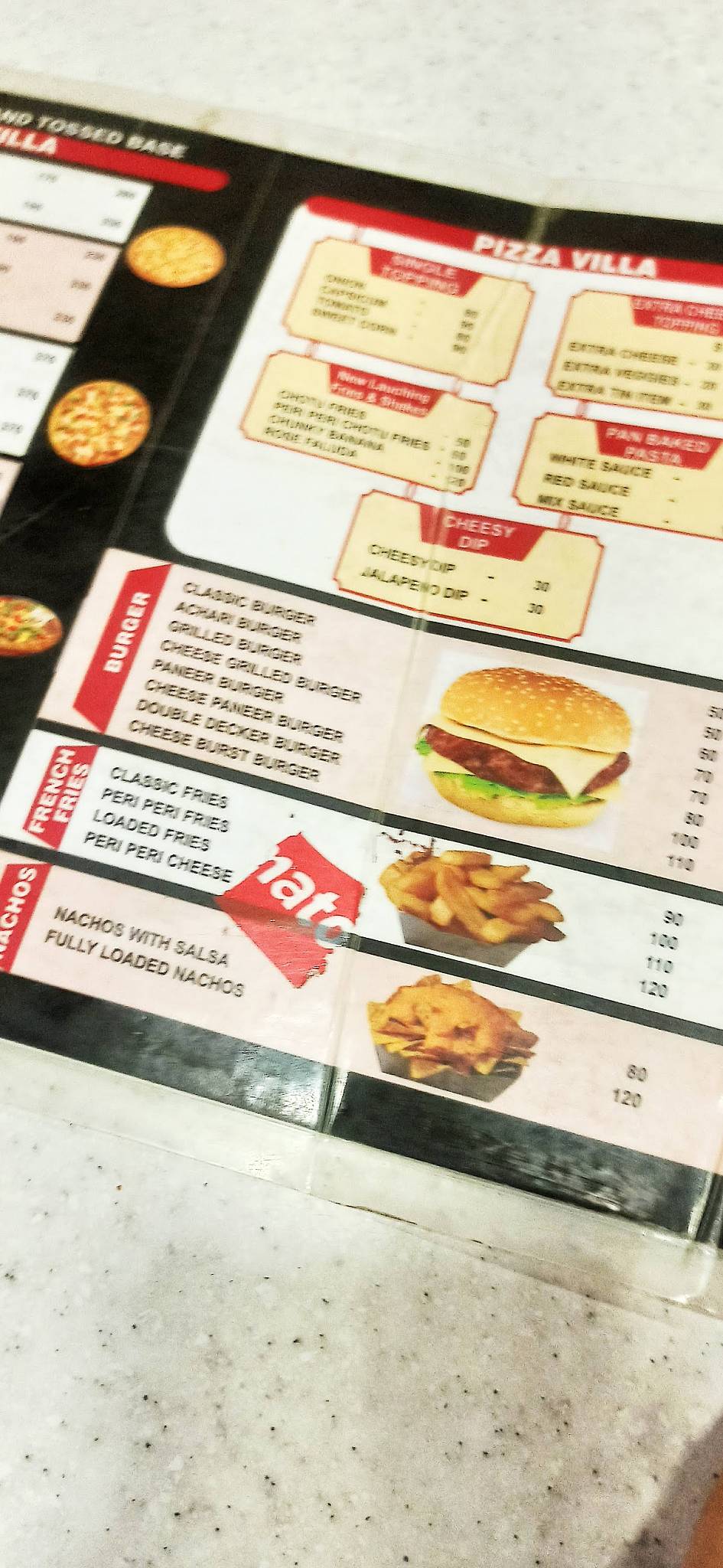 Menu at NYPD The Pizza Patrol, Faridabad