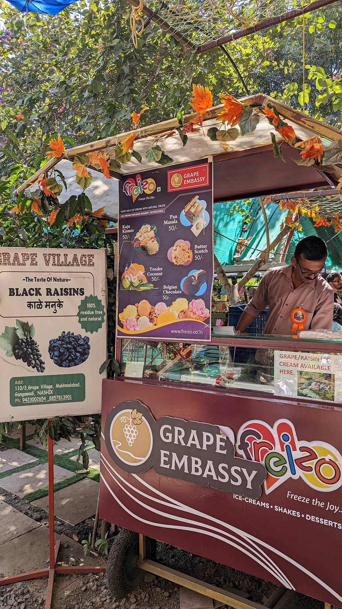 Menu at GRAPE EMBASSY & ZATKA MISAL, Nashik