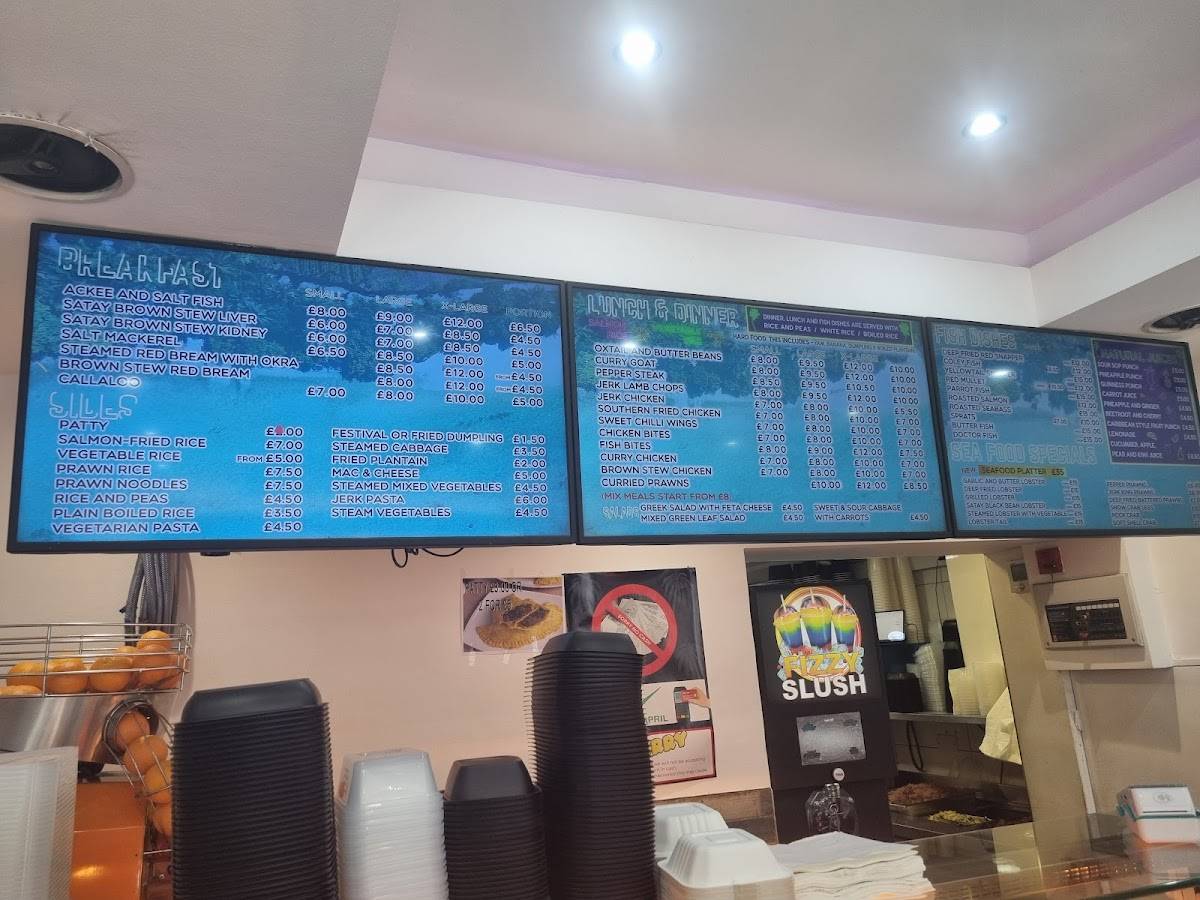 Menu at New Tings Grill and Bar, London
