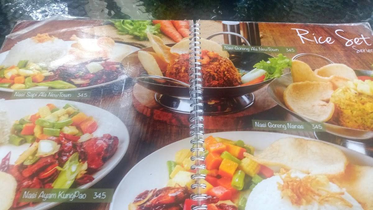 Menu at New Town Kopitiam restaurant, Palembang, Komp. Rajawali Center ...