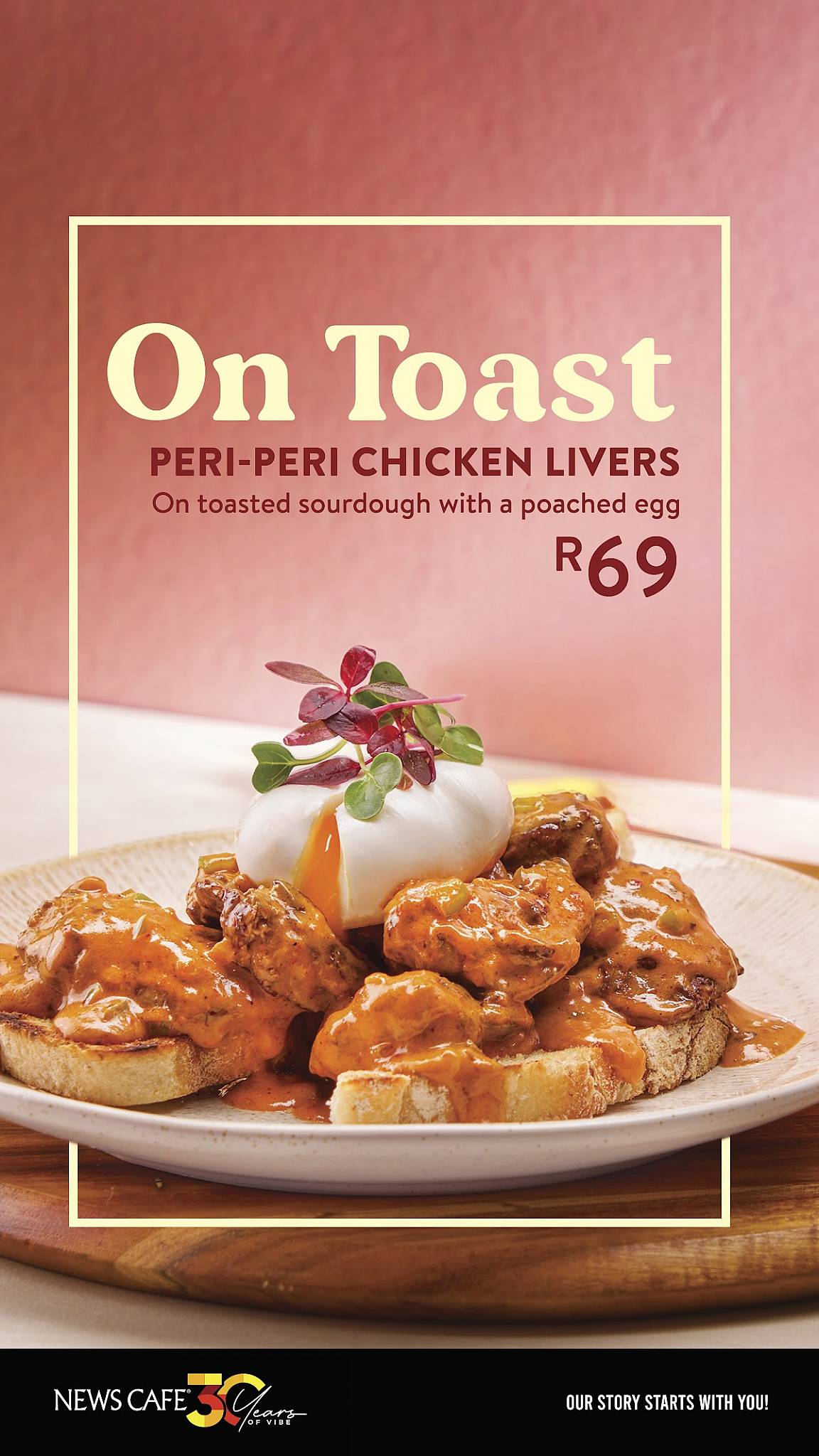 Menu at News Cafe Witbank, Emalahleni