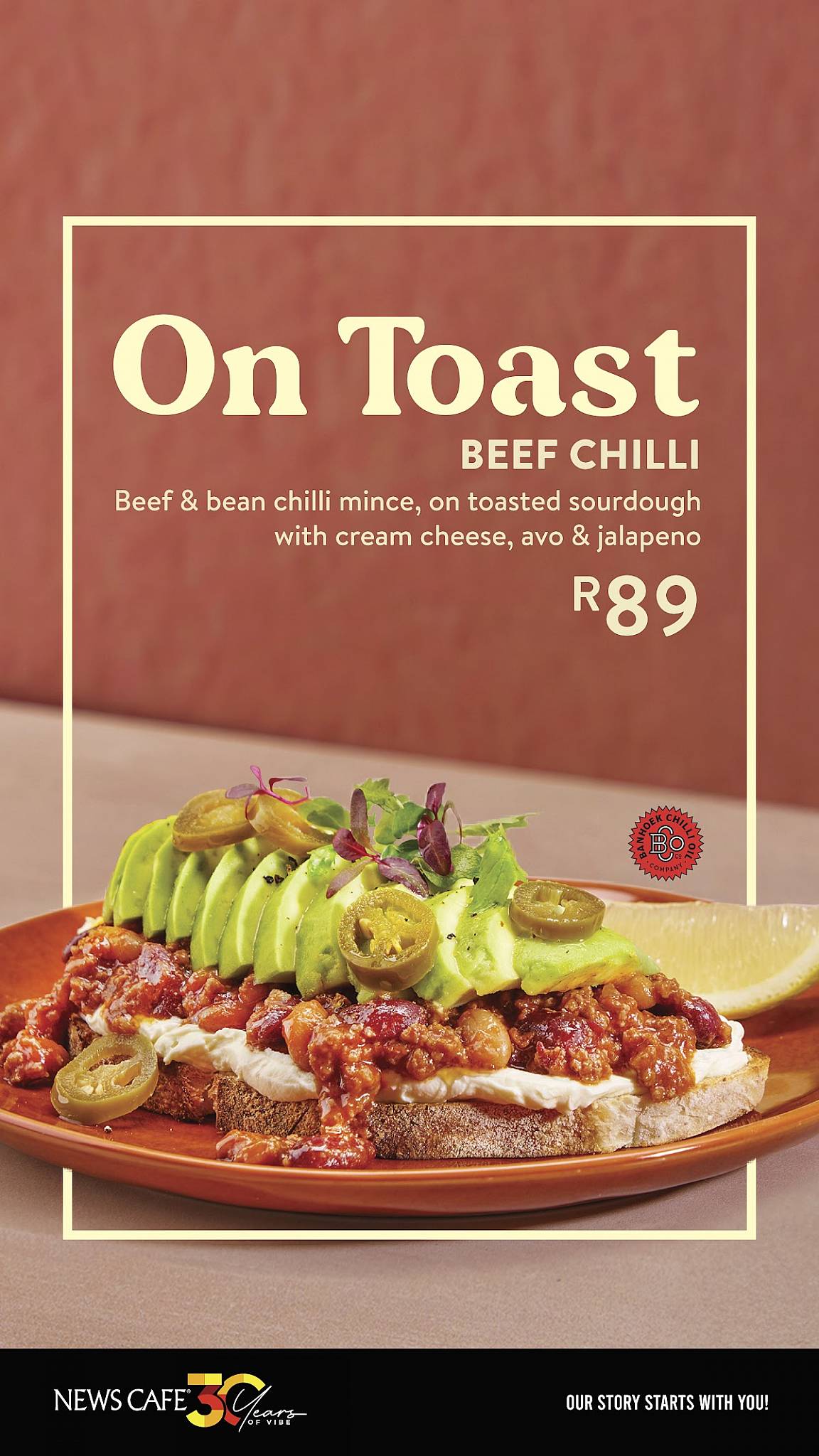 Menu at News Cafe Witbank, Emalahleni