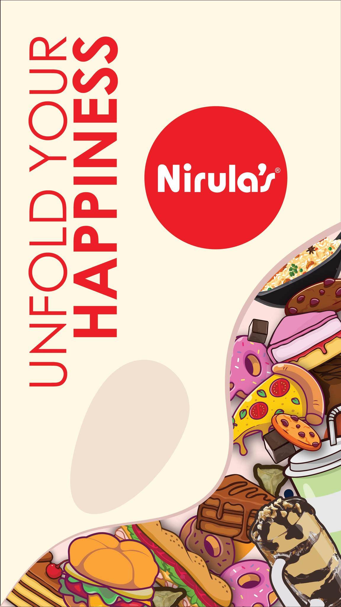 Menu at Nirula's Connaught Place, New Delhi