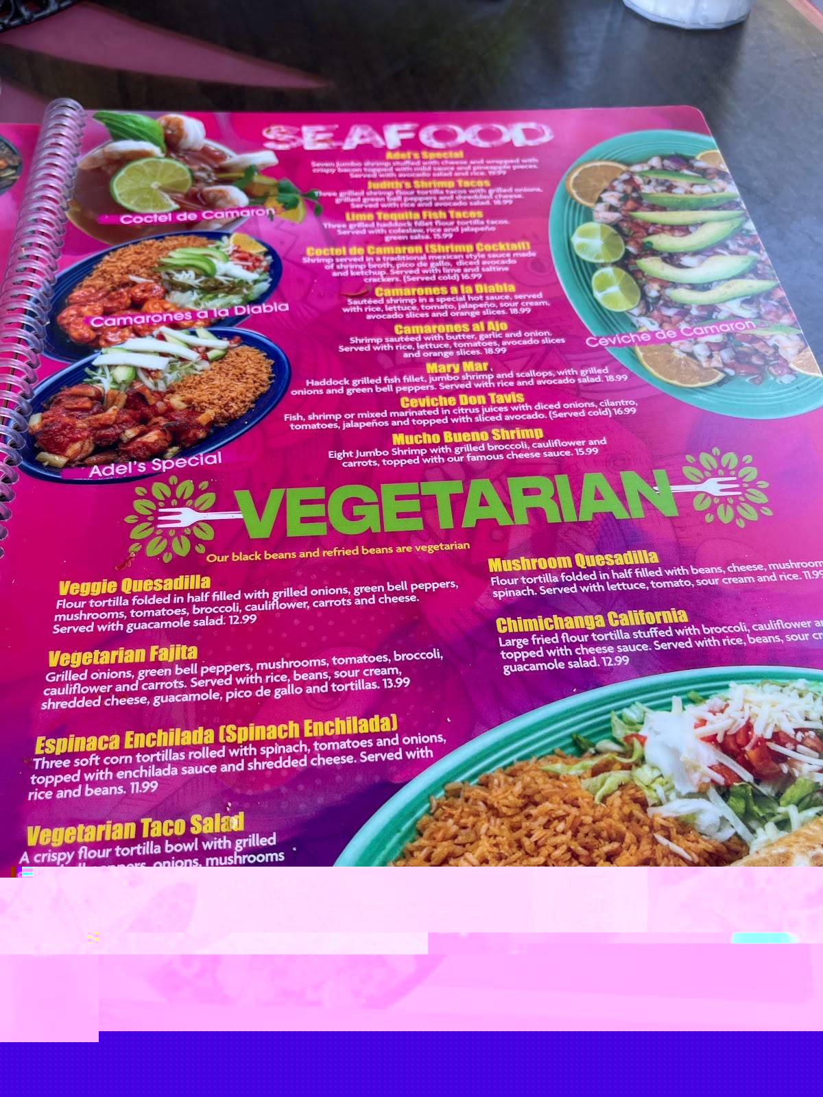 Menu at Blue Tequila Mexican Restaurant, Grill & Cantina, North Port
