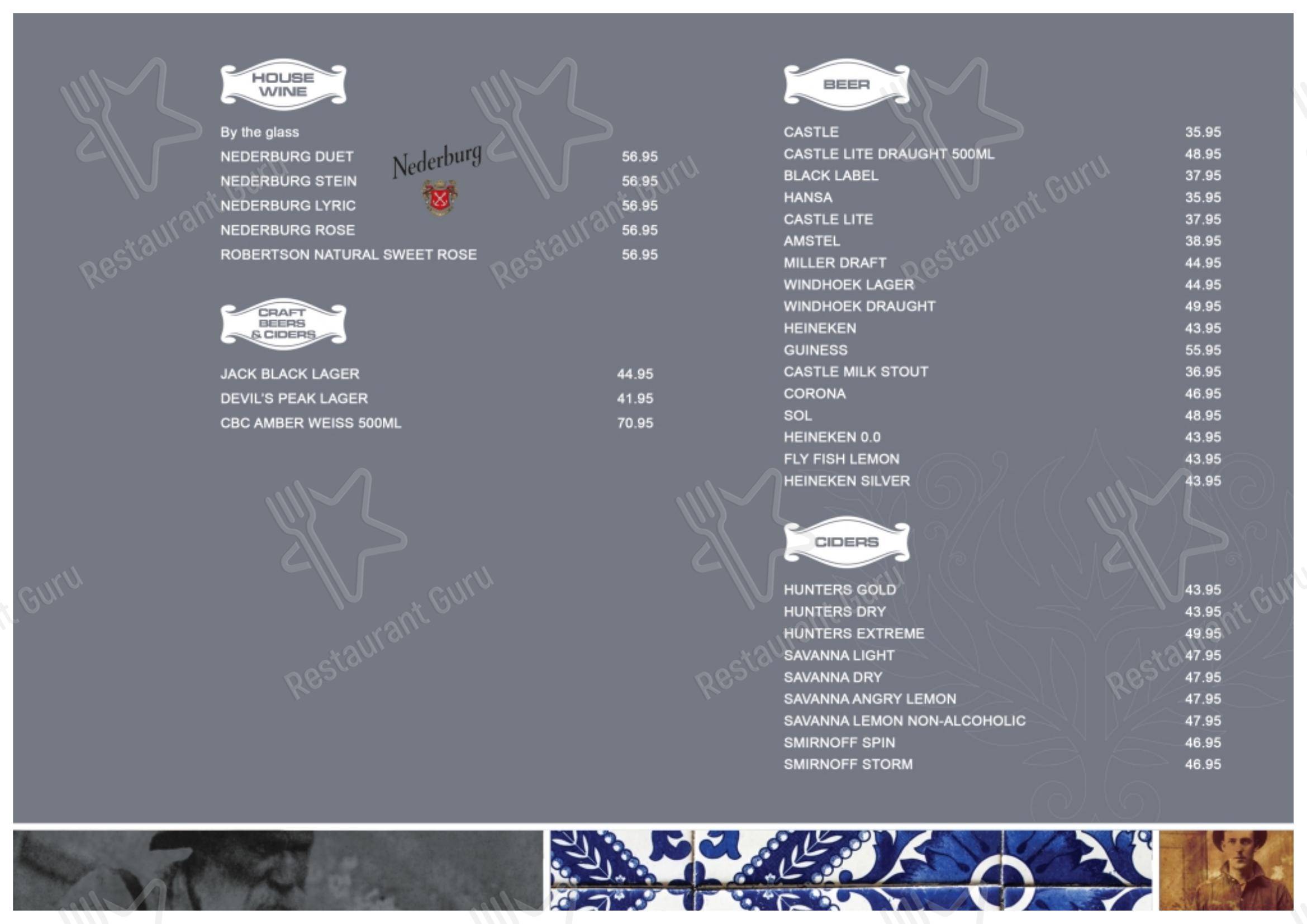 Menu at O'Galito - Centurion Mall restaurant, Centurion, Heuwel Rd