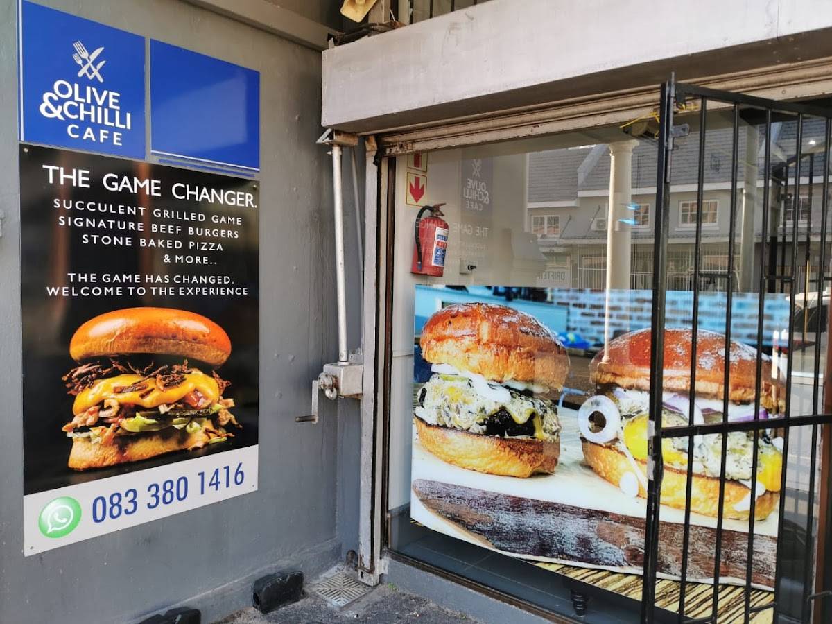 Menu at The Olive Cafe - Claremont (Halaal), Cape Town