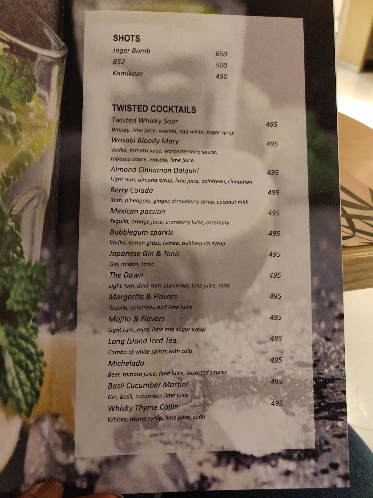 Menu at Origami Japanese & Korean Restaurant - BKC, Mumbai