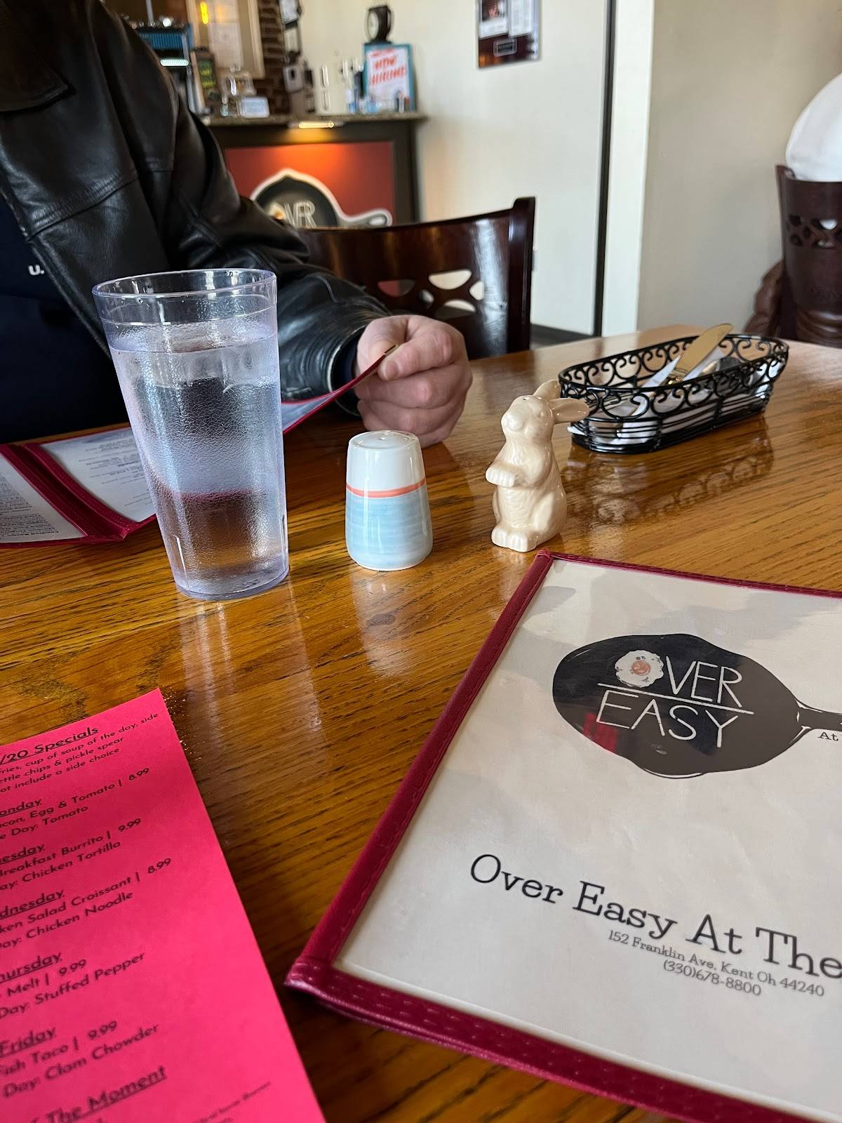 Menu at Over Easy At The Depot restaurant, Kent
