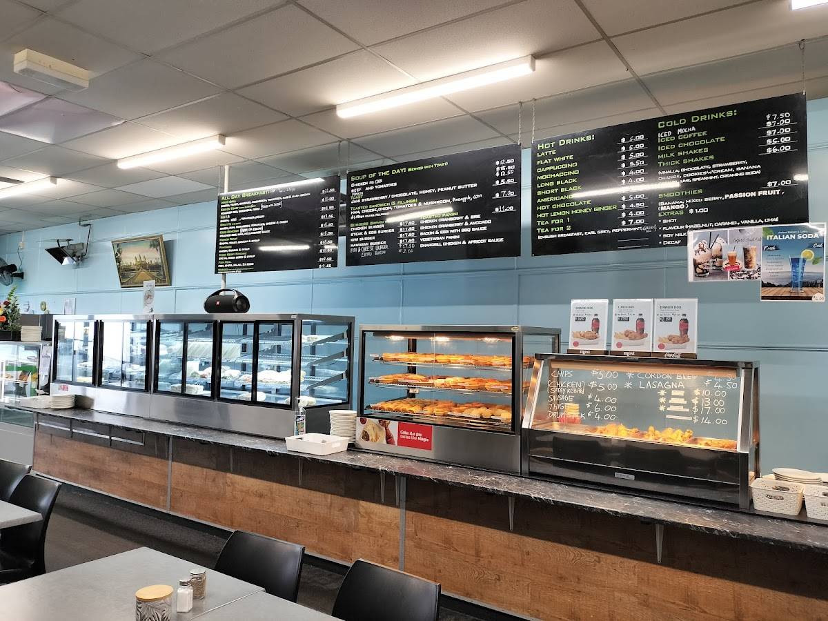 Menu at Oxford Bakery & Cafe, Levin