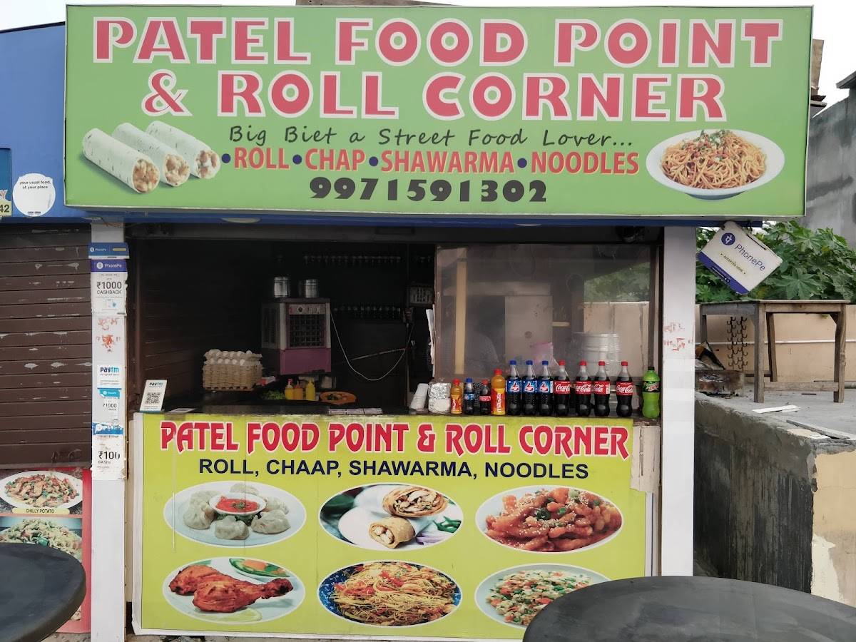 Menu at PATEL FOOD POINT & ROLL CORNER, Greater Noida