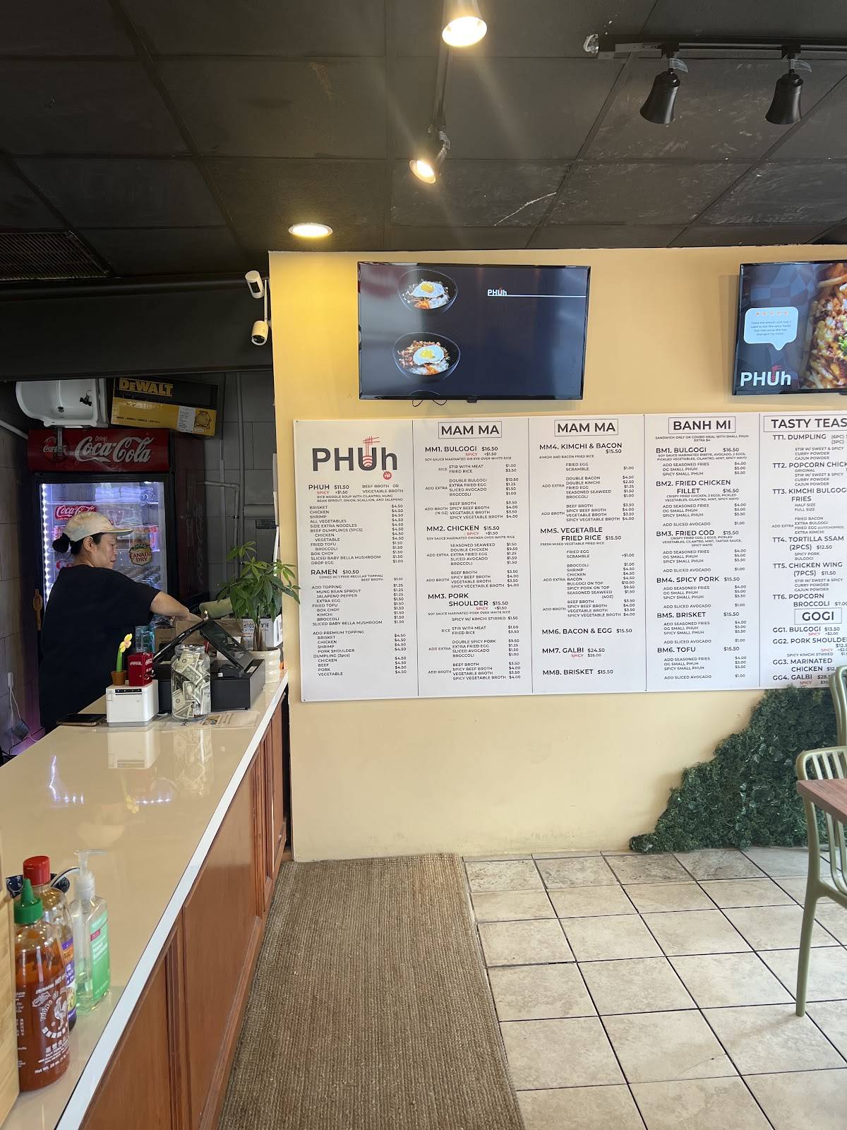 Menu at PHUHROO @Hackensack Vietnamese restaurant, pho, Korean fusion ...