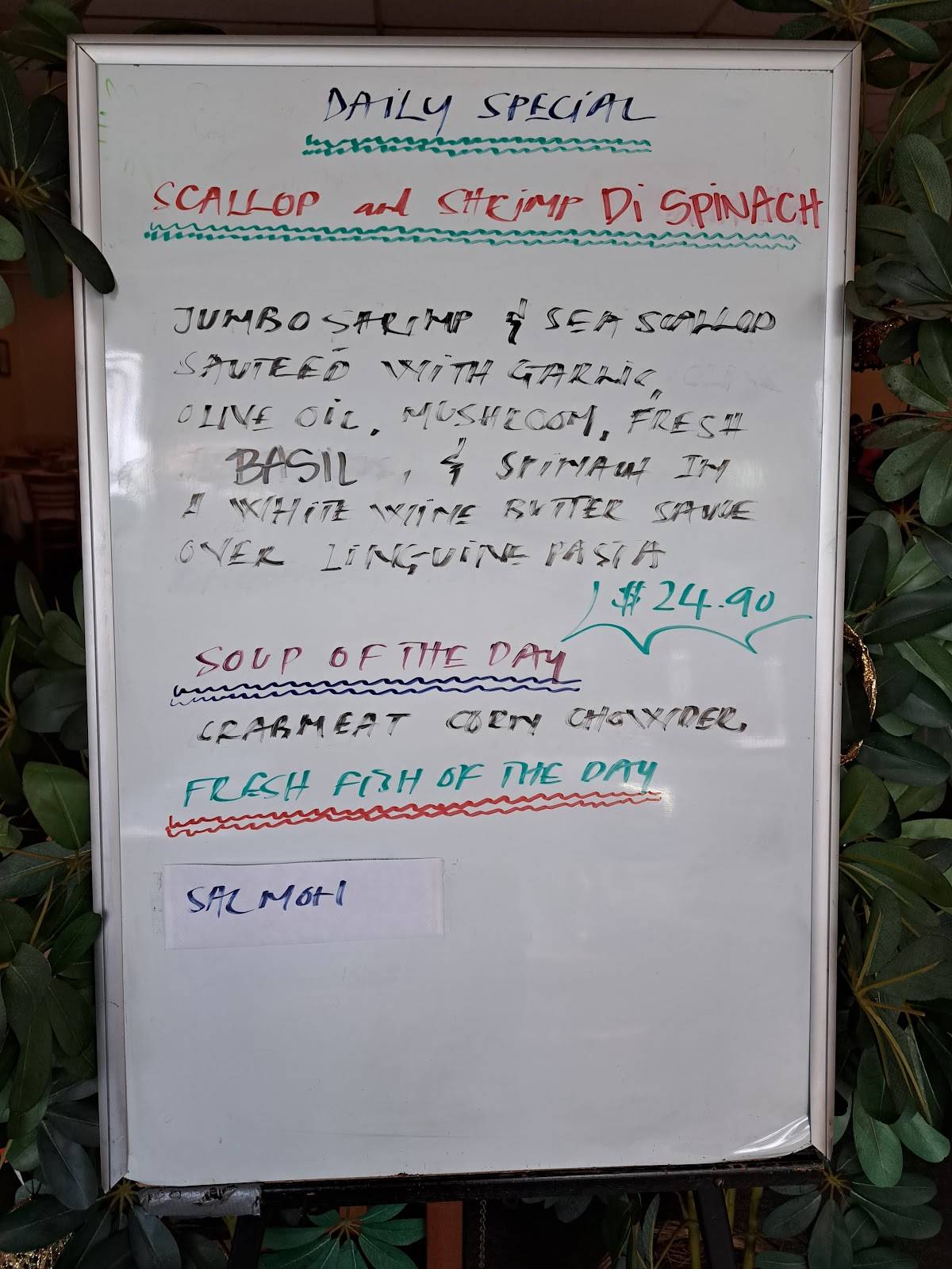 Menu at Palazzo Ristorante Italiano restaurant, Aiea, 99-080 Kauhale St ...