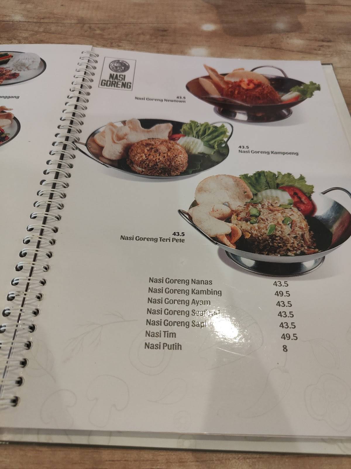 Menu at New Town Kopitiam restaurant, Palembang, Komp. Rajawali Center ...