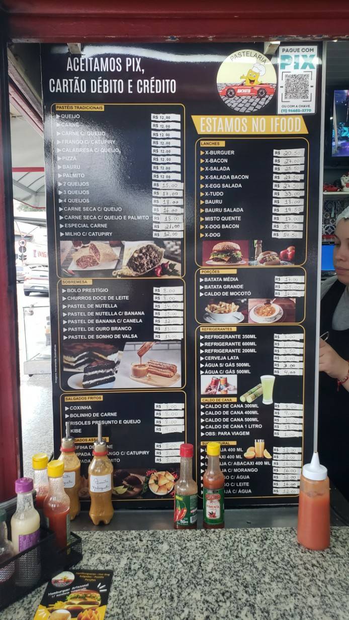 Menu em Pastelaria Anchieta pub & Bar, São Paulo