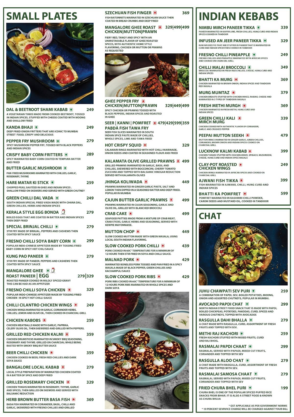 Menu at Peepai Kitchen & Brewery, Bengaluru