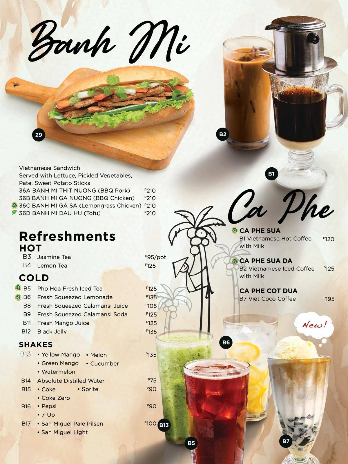 Menu at Pho Hoa - Eastwood Libis restaurant, Quezon City, F1