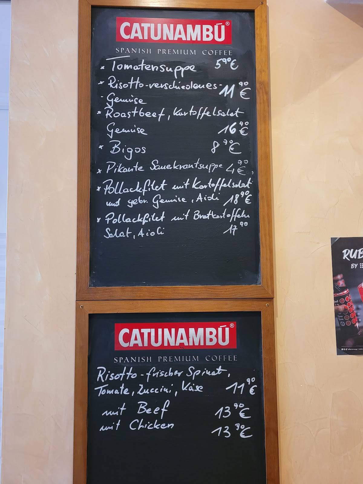 Speisekarte von Pias pub & Bar, Kleve