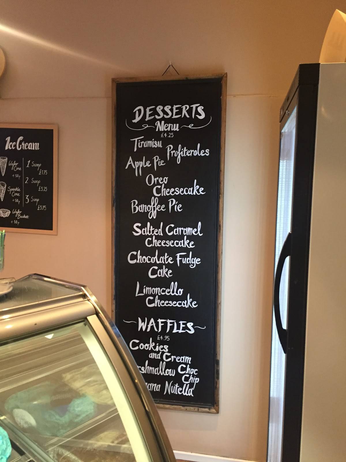 Menu at Picasso Express restaurant, Bexhill