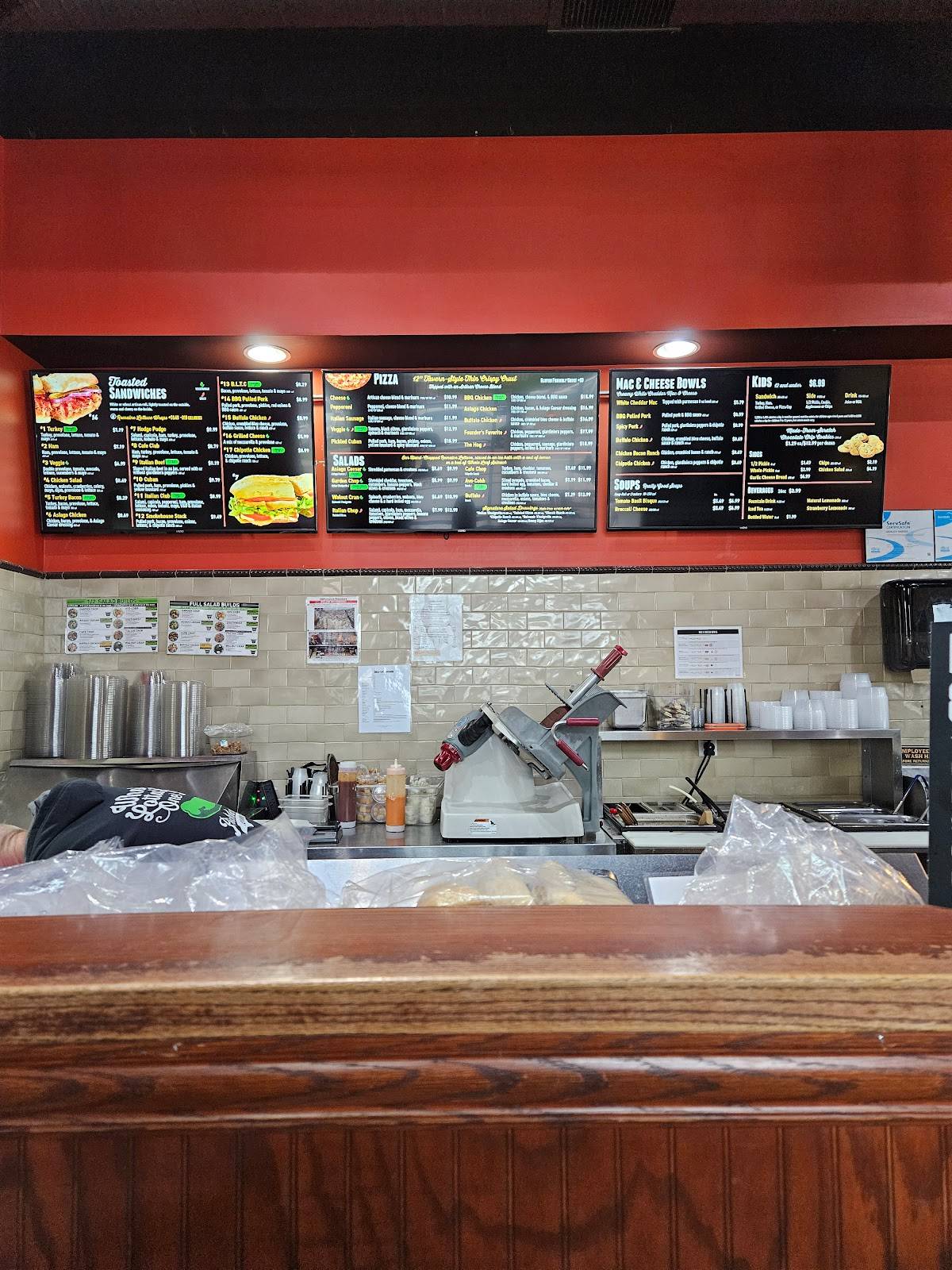 Menu at Pickleman's Gourmet Cafe, Kansas City, Wornall Rd