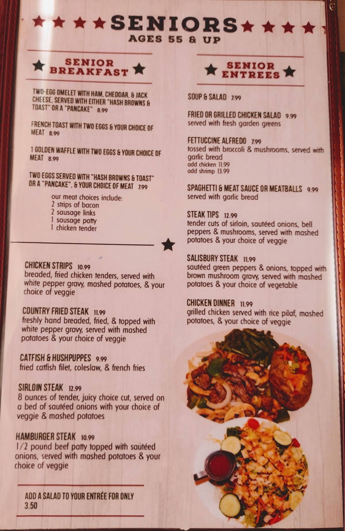 Menu at Pickles: America's Grill restaurant, Moore, N Moore Ave