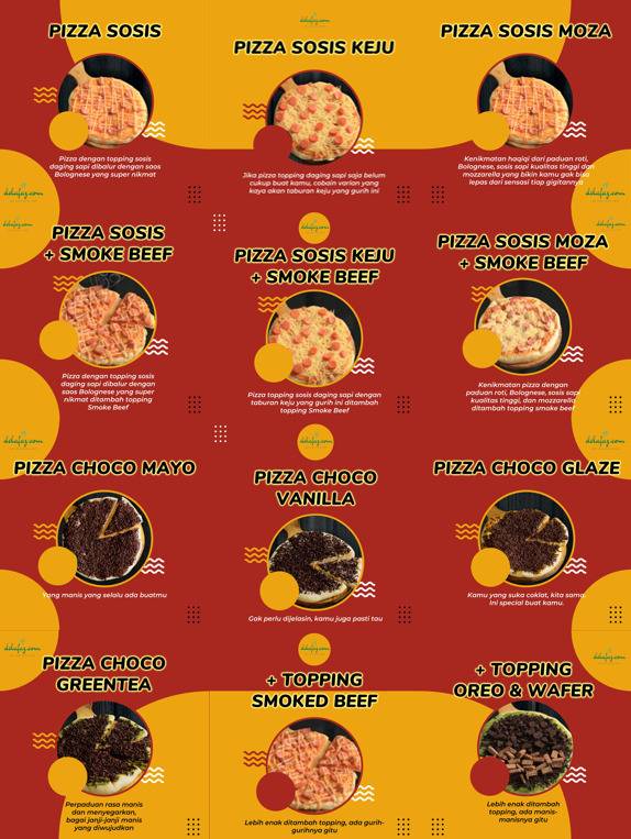 Menu at Pizza Apa Ya Semarang restaurant, Semarang