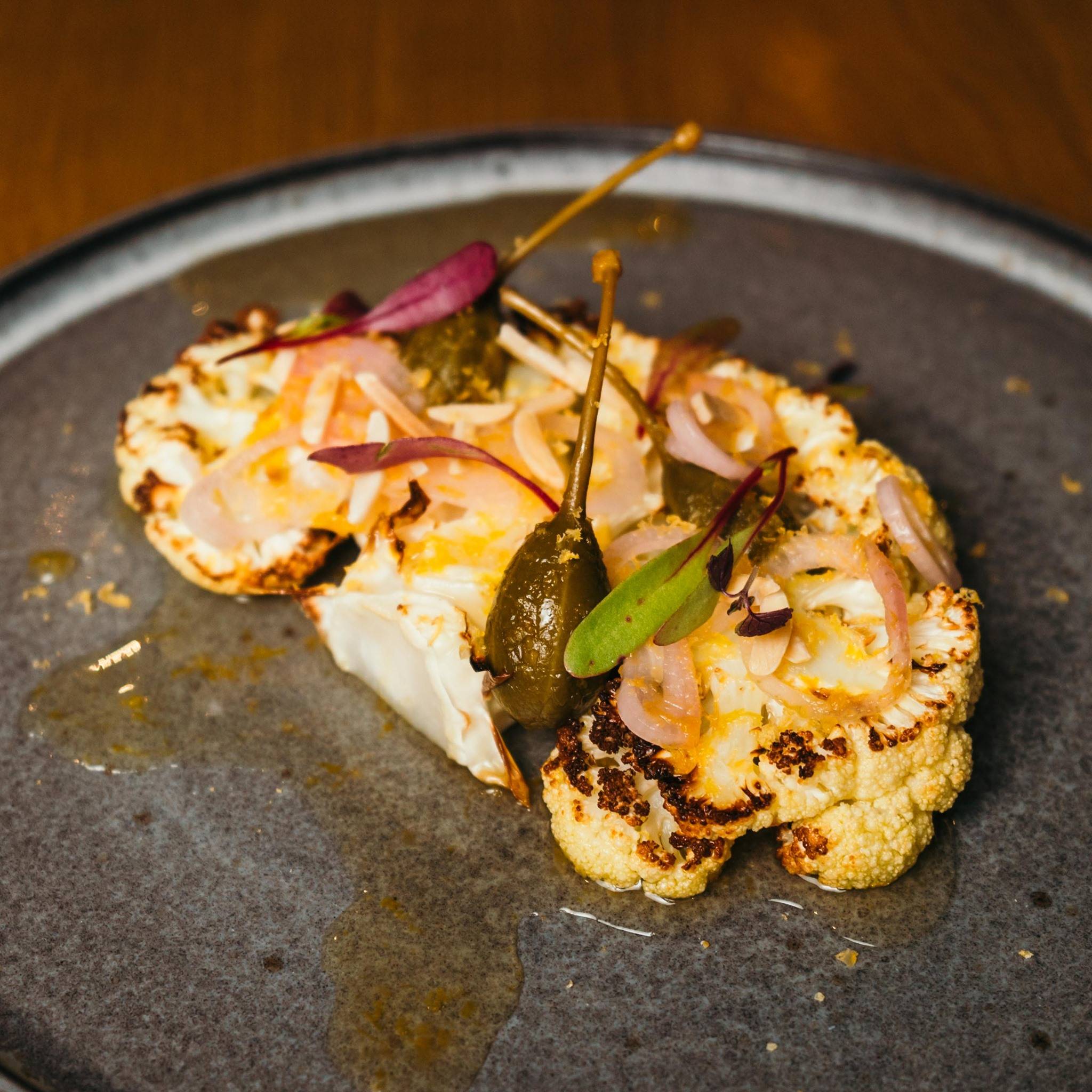 Menu at Platform 270 restaurant, Melbourne