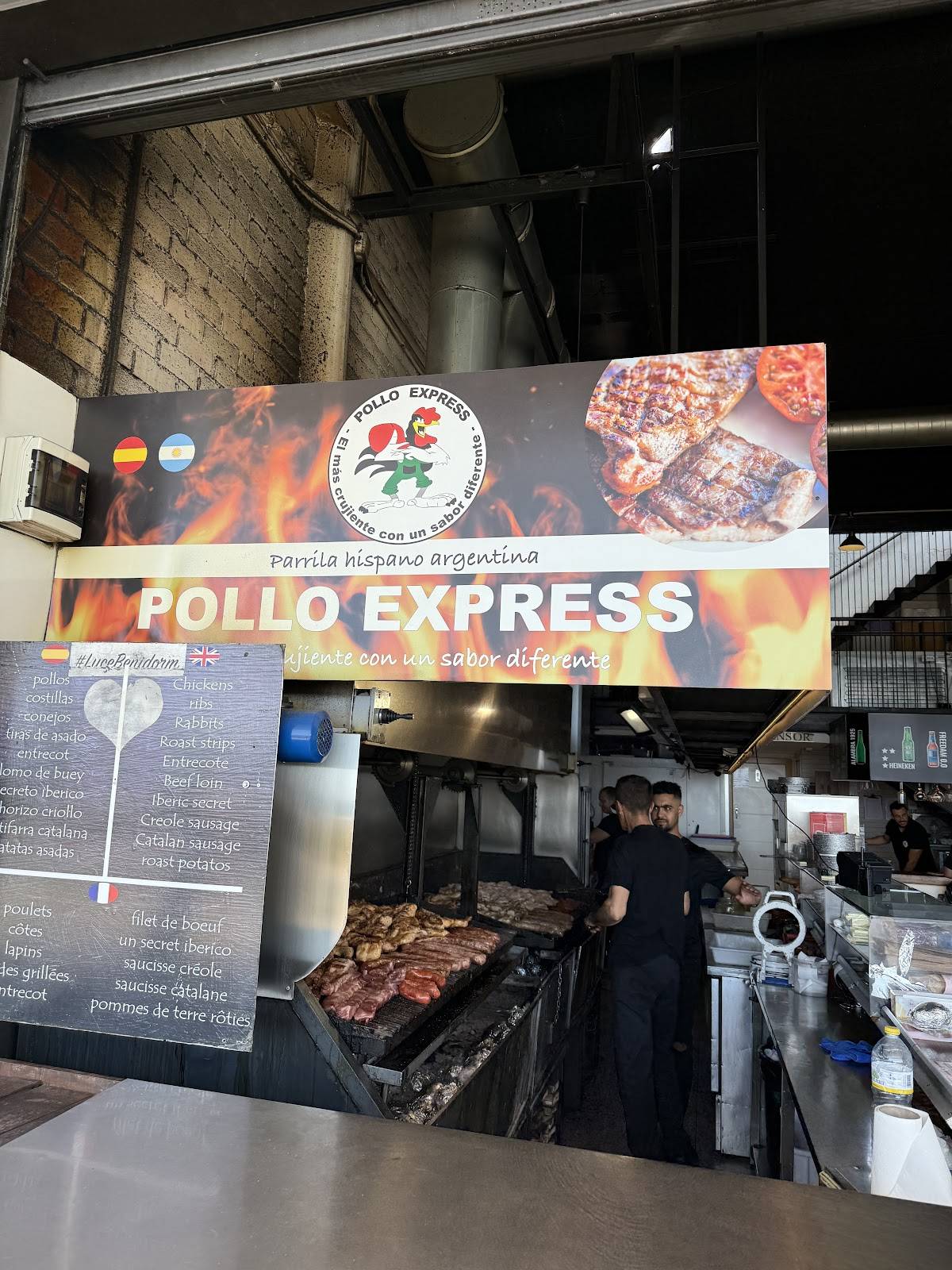 Carta del restaurante Pollo Express Gourmet, Benidorm, Gastro Market ...