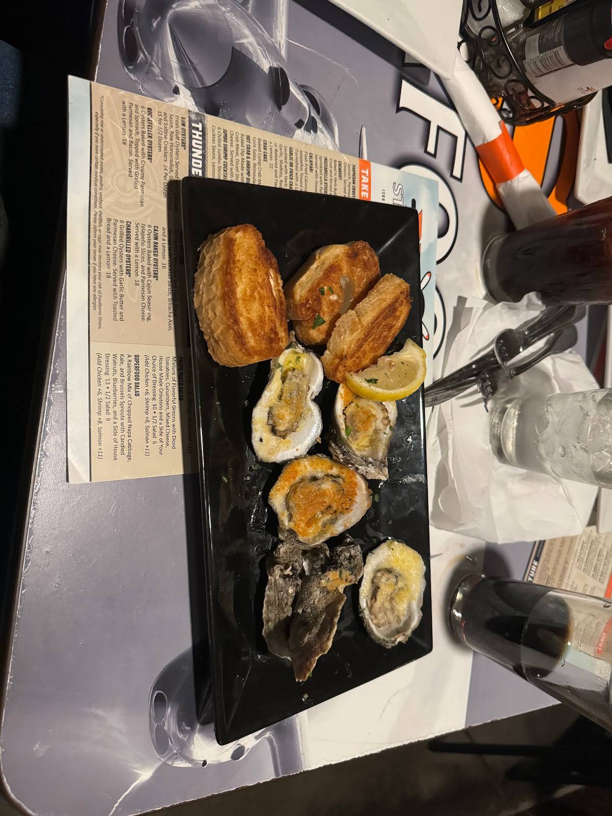 Menu at Props Steak and Seafood Restaurant, Warner Robins