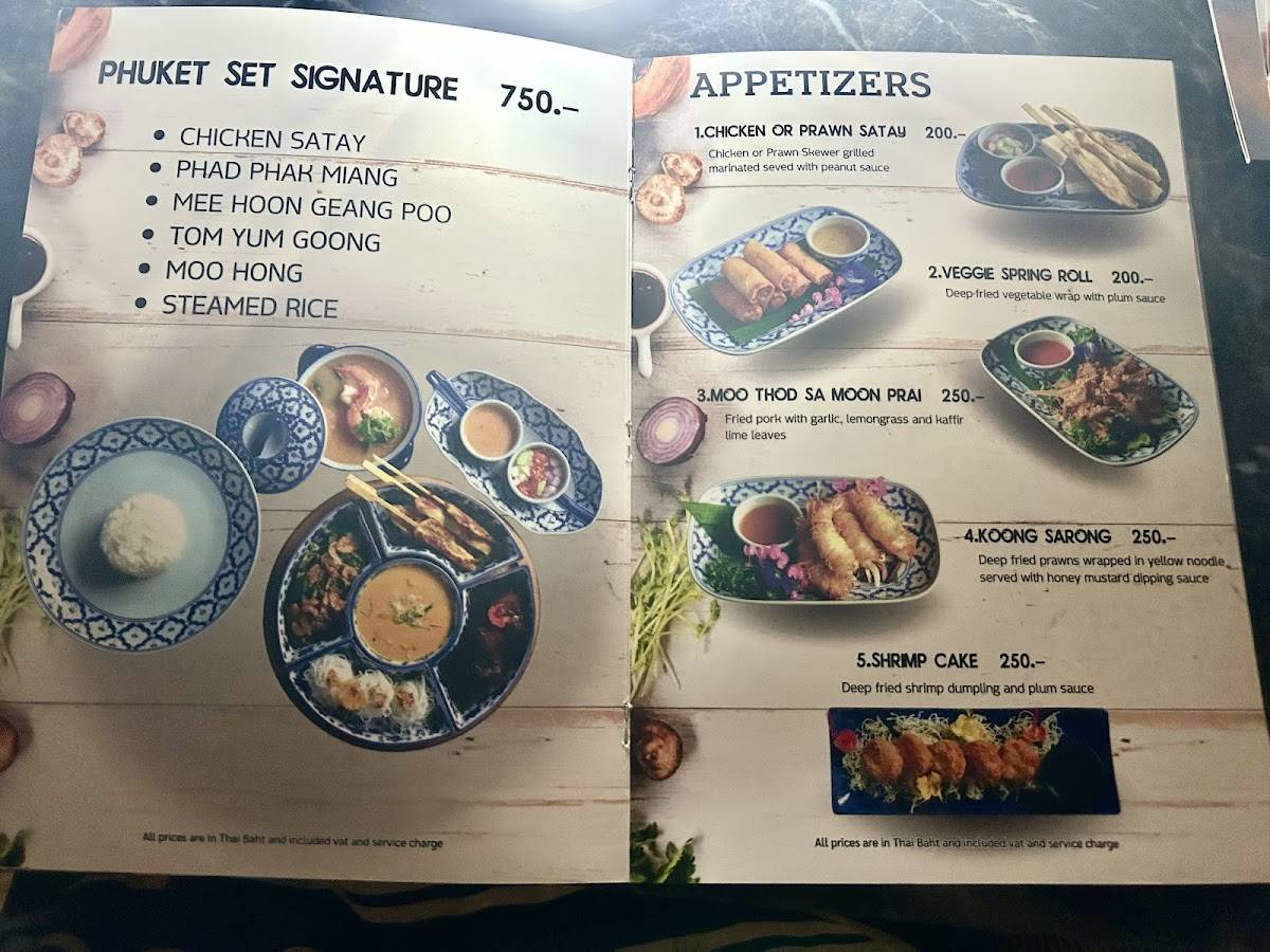 Menu at 19th Floor Andaman Sky Lounge (Roof Top Bar and Restaurant), Pa ...