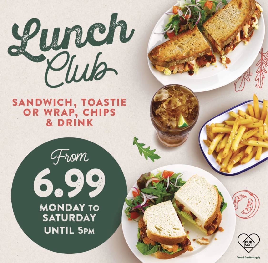 Menu at Bay Tree pub & bar, Grove