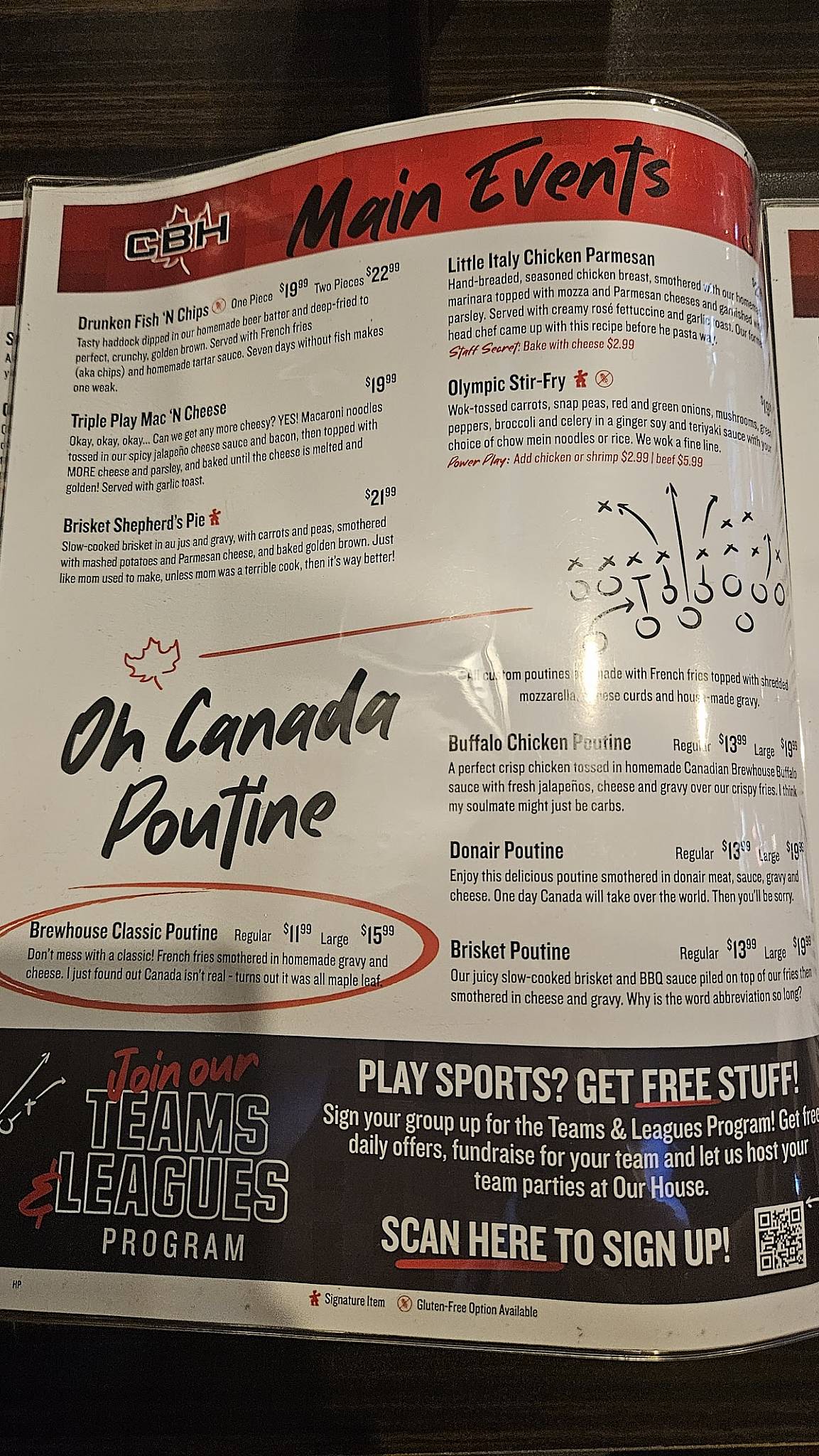 Menu at The Canadian Brewhouse (Airdrie) pub & bar, Airdrie