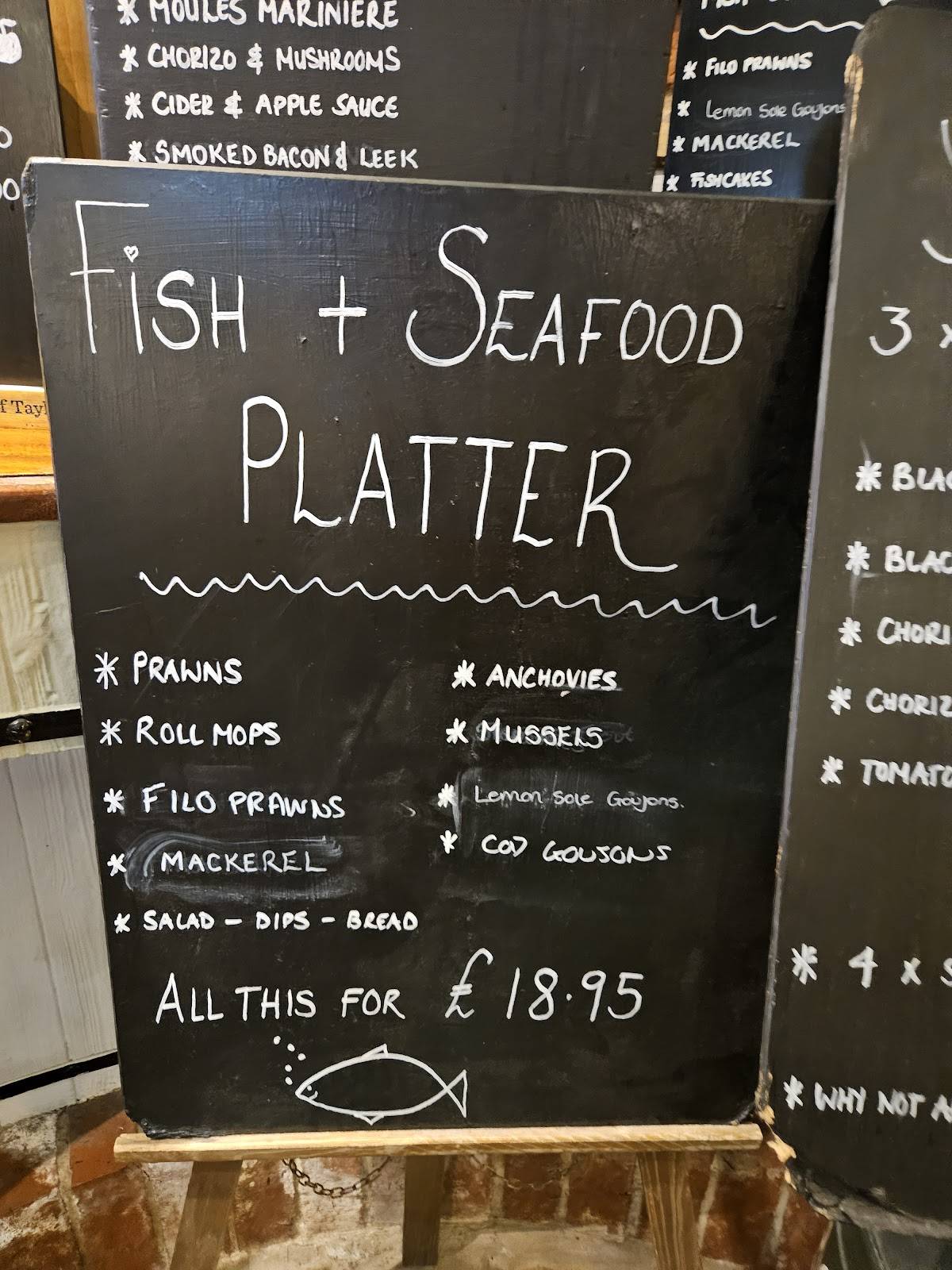 Menu at The Larch Farm pub & bar, Ravenshead