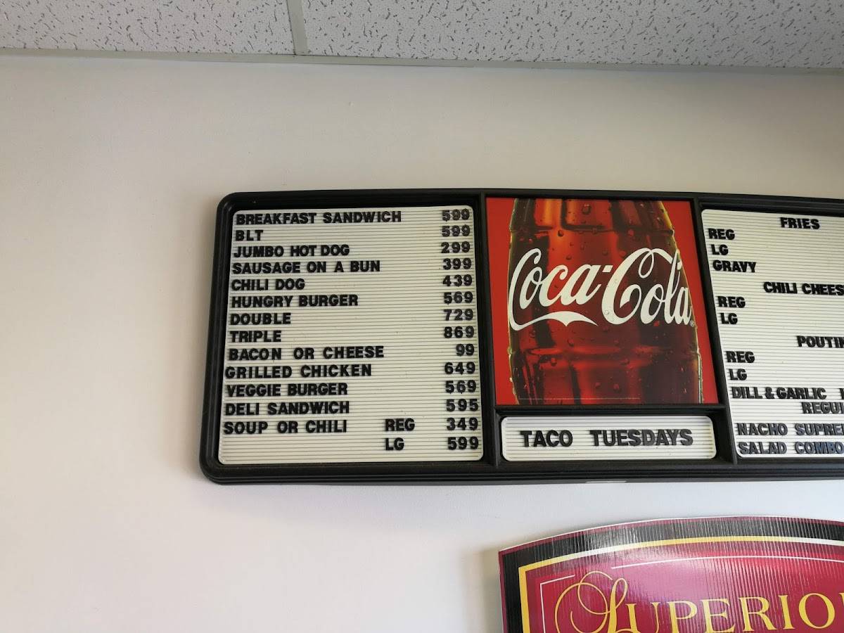 Menu at R.U.Hungries Foodshop and Pizzeria, Temiskaming Shores