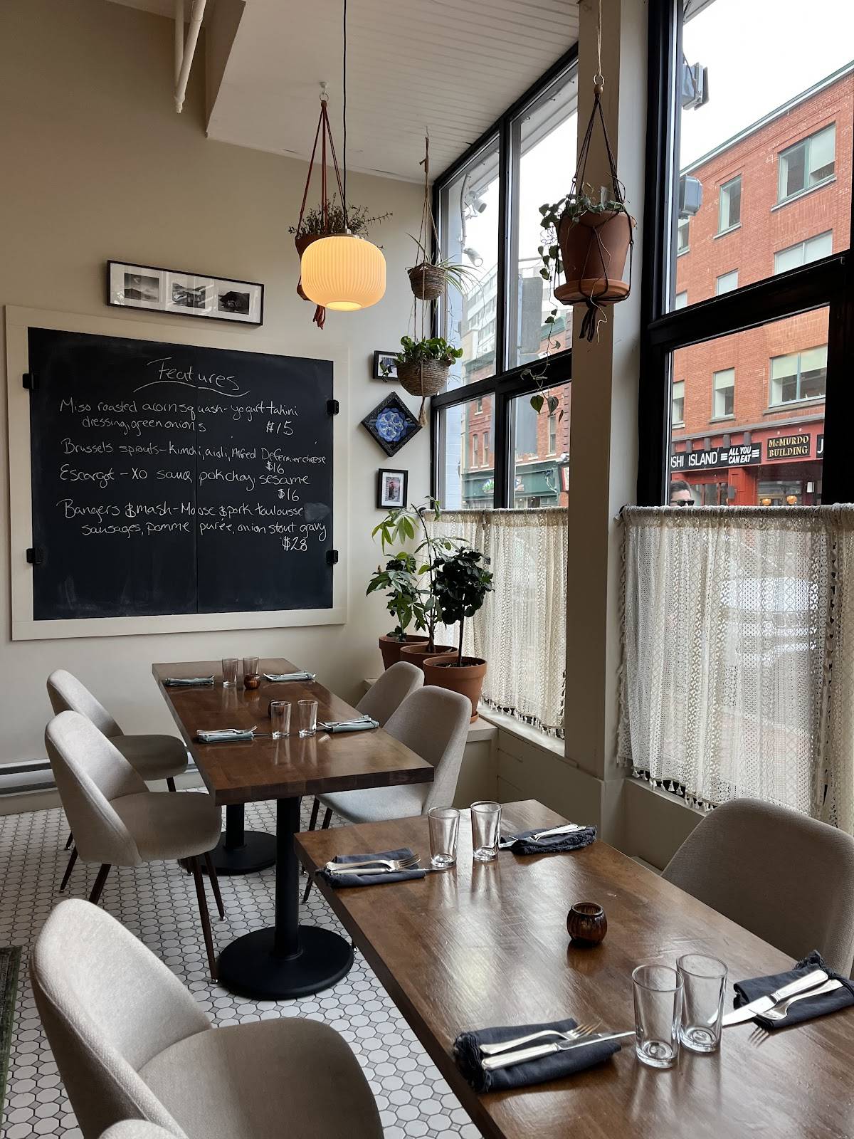 Menu at Rabble restaurant, St. John's