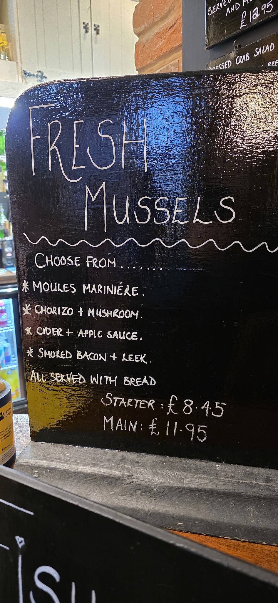 Menu at The Larch Farm pub & bar, Ravenshead