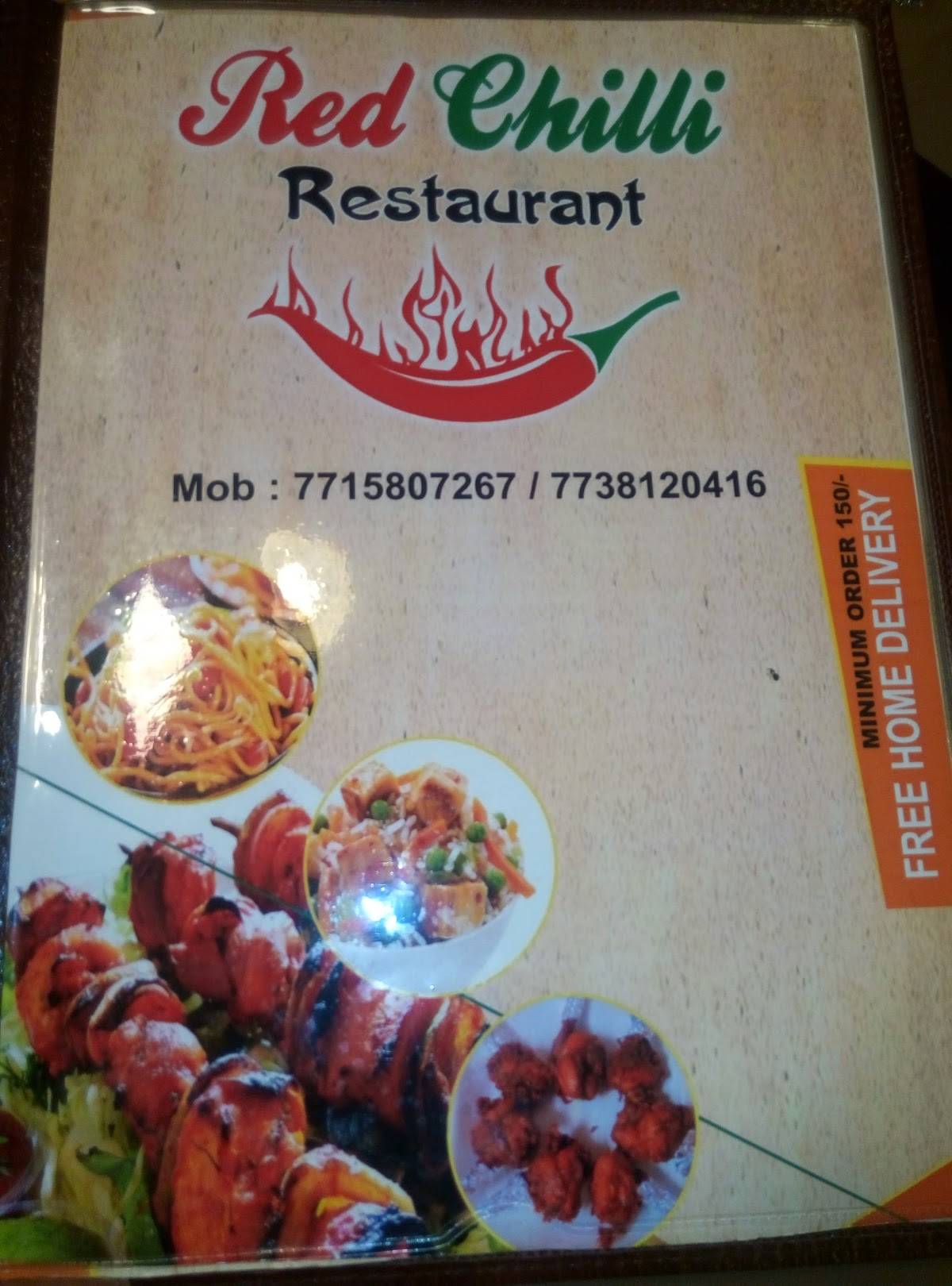 Menu at Red Chilli Restaurant, Navi Mumbai, Shop no 1